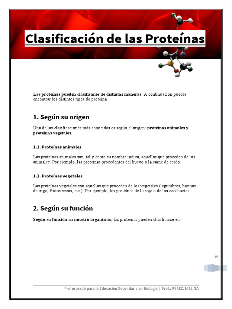 Funciones de Las Proteinas | PDF | Hormona | Proteínas