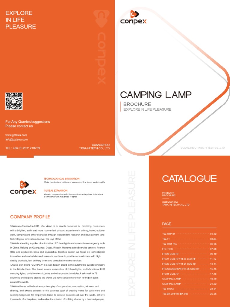 Camping Light Catalog | PDF