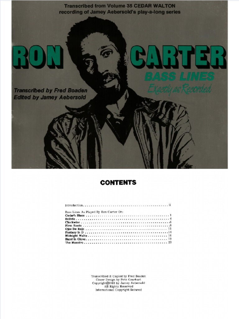 Dokumen - Tips - Ron Carter Complete Bass Linespdf 568be65451393 | PDF