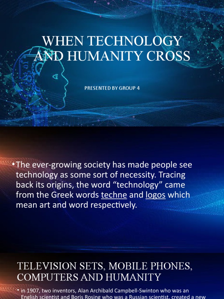 When Technology and Humanity Cross | PDF