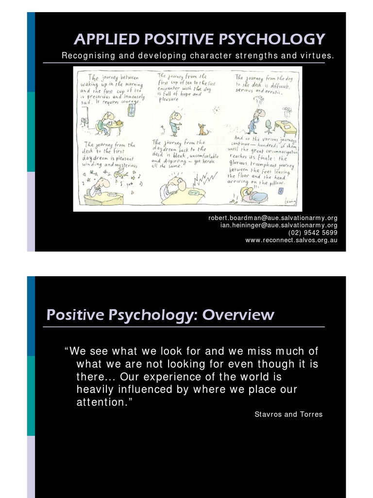 Applied Positive Psychology | PDF | Positive Psychology | Happiness