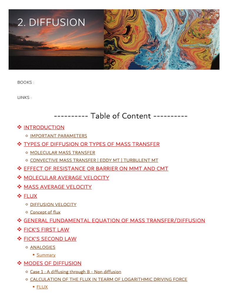 Diffusion | PDF | Diffusion | Gases