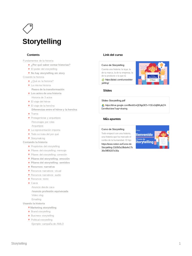 Storytelling | PDF