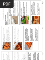 Rondelle Cut: A Culinary Guide | PDF | Carrot | Asian Cuisine