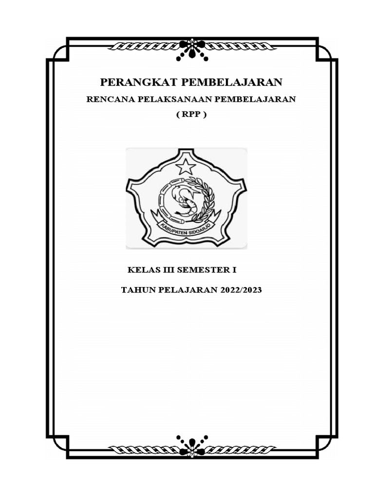 Cover RPP | PDF