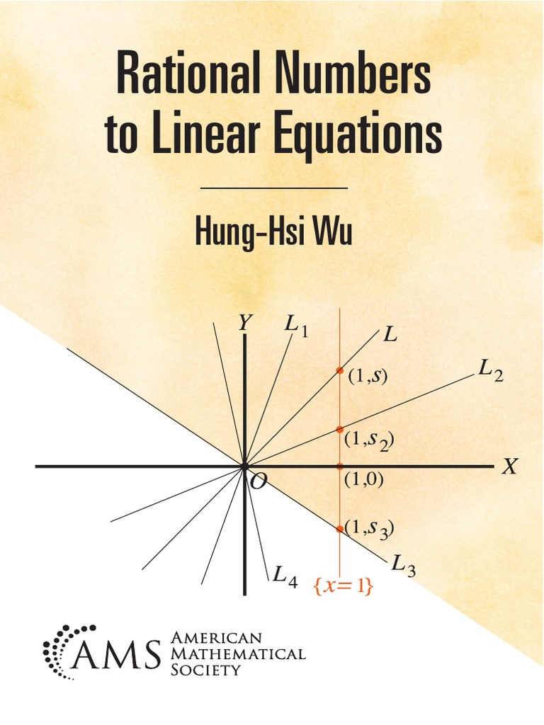 Rational Numbers To Linear Equations: Hung-Hsi Wu | PDF | Mathematics ...