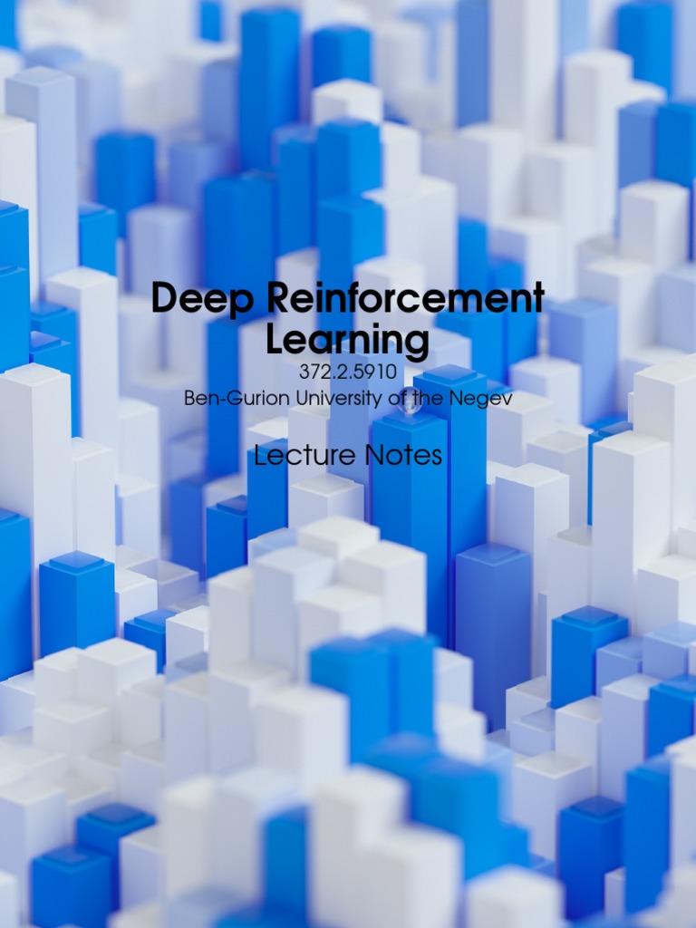 Deep Reinforcement Learning: Lecture Notes | PDF | Mathematics ...