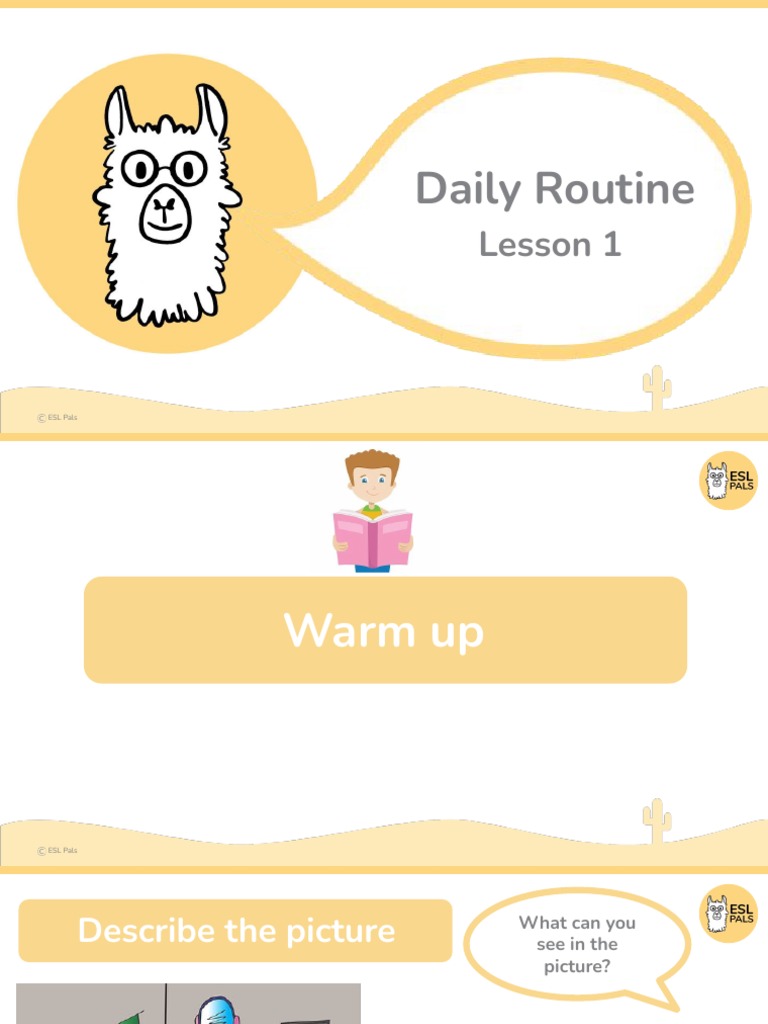 Daily Routine (1 - 1) | PDF