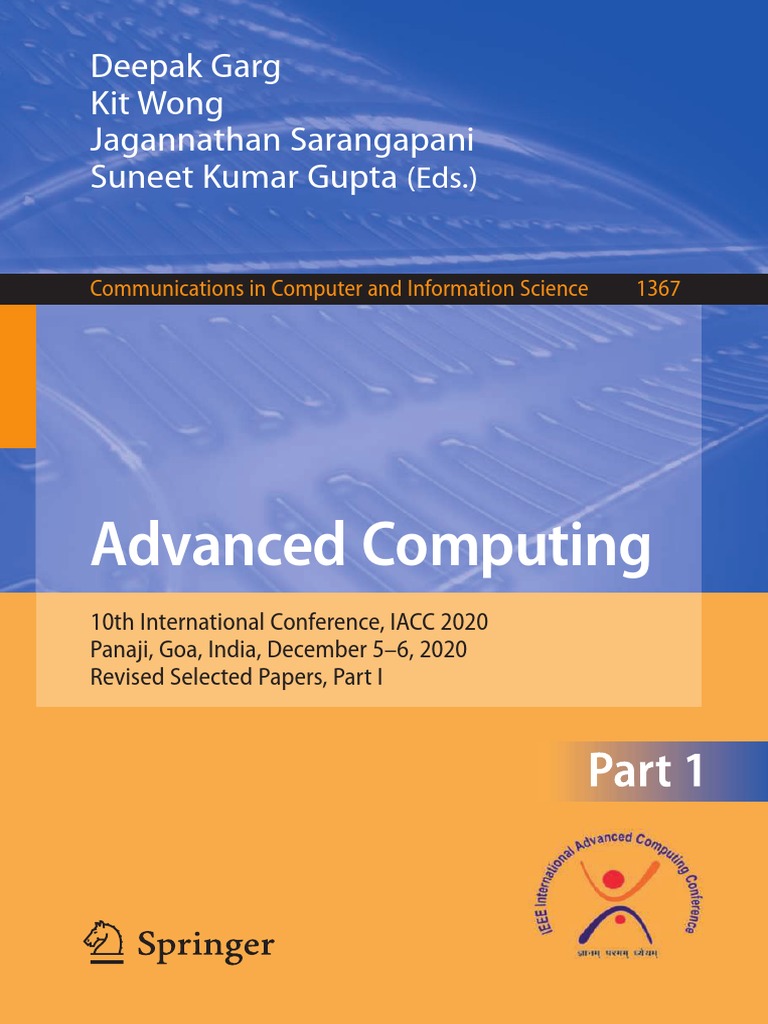 Advanced Computing | PDF | Computing | Machine Learning