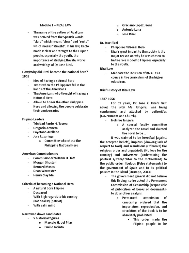 Rizal Prelim Exam 1 4 | PDF | Slavery