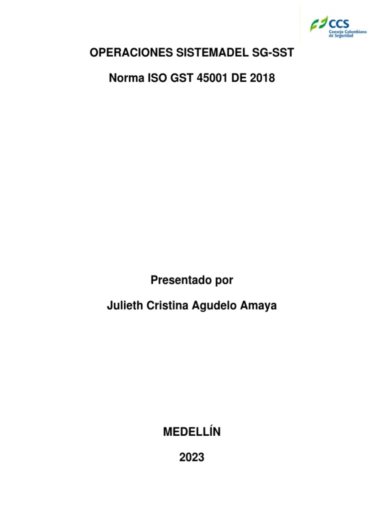 Tarea Iso 45001 Auditoria | Descargar gratis PDF | Contralor | Auditoría