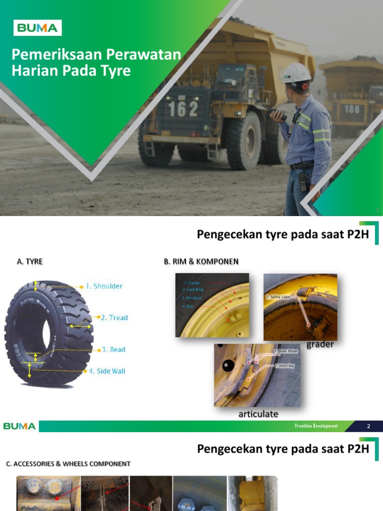 P2H Tyre Inspection Guidelines | PDF