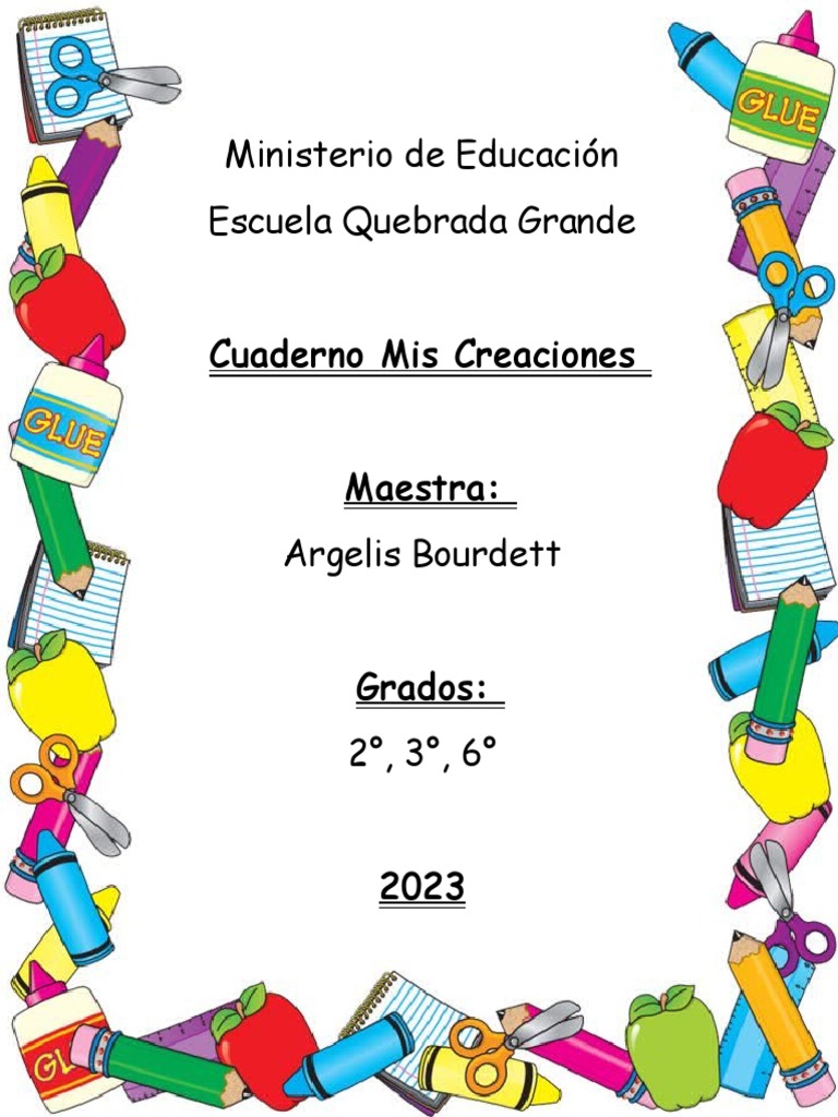 Portada Mis Creaciones | PDF