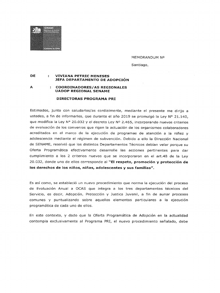 Memo y Guia Complementaria Bases Tecnicas PRI | PDF