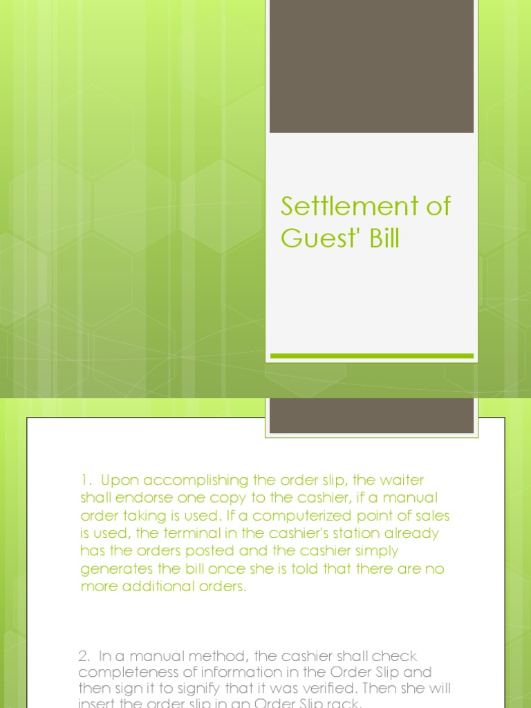 Bill Settlement | PDF | Point Of Sale | Credit Card