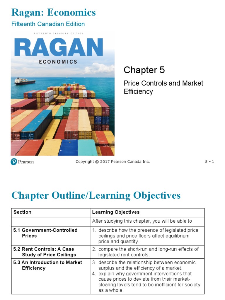 Ragan: Economics: Fifteenth Canadian Edition | PDF | Economic Surplus ...