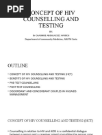 HIV Annex I-A HTS Couselling Form (With Consent Form) | PDF