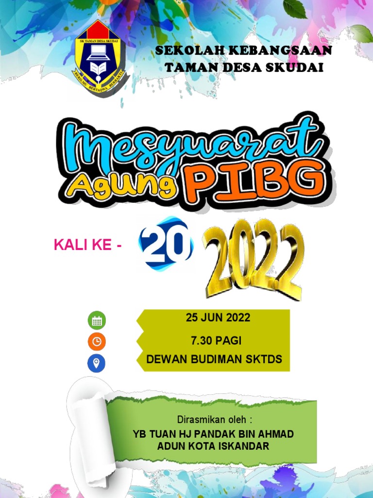 Buku Program Mesyuarat Agung Pibg | PDF