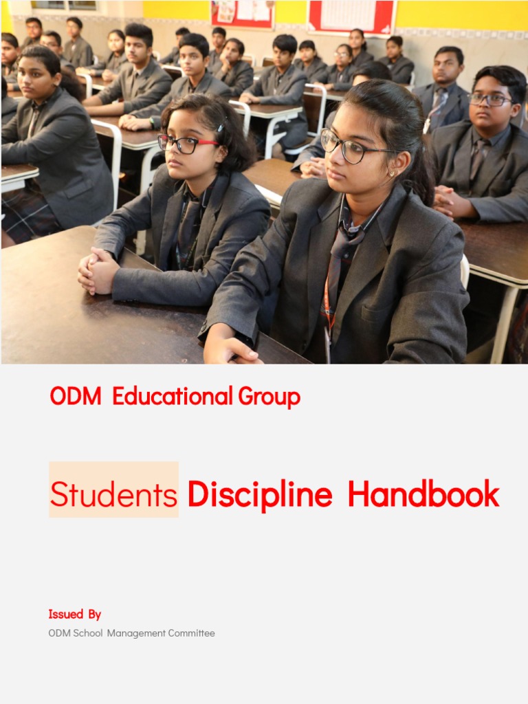 ODM Discipline Handbook - 2023-24 | PDF | Cyberbullying