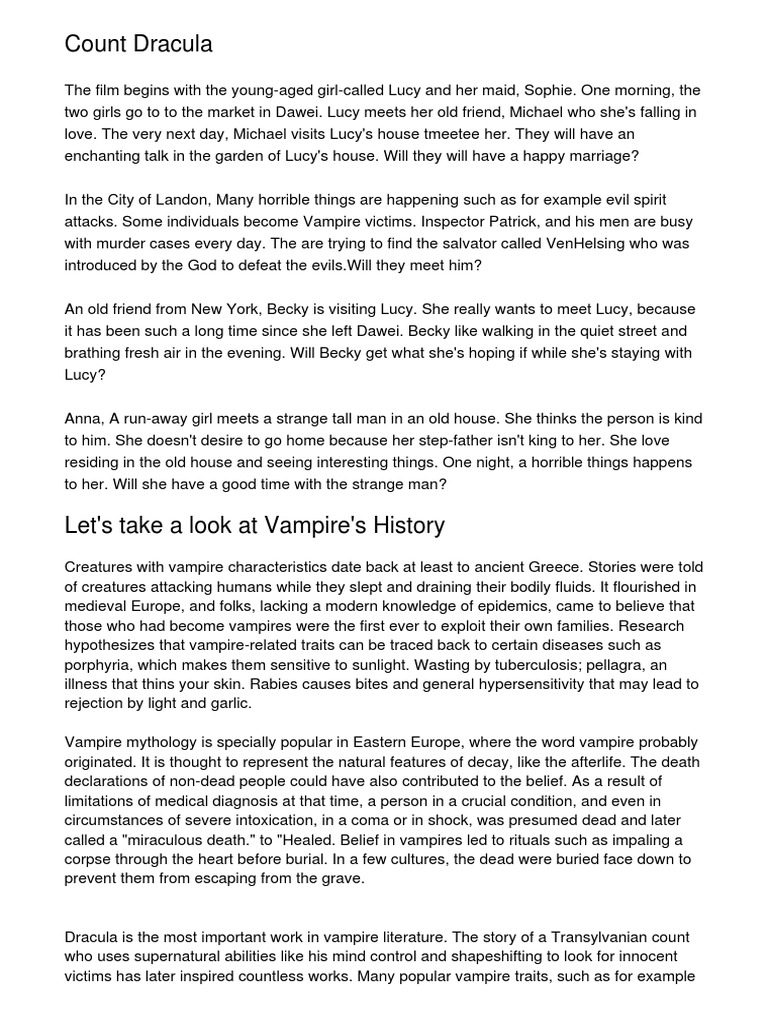 Dracula Legendaryzhsvc PDF | PDF | Vampires | Count Dracula