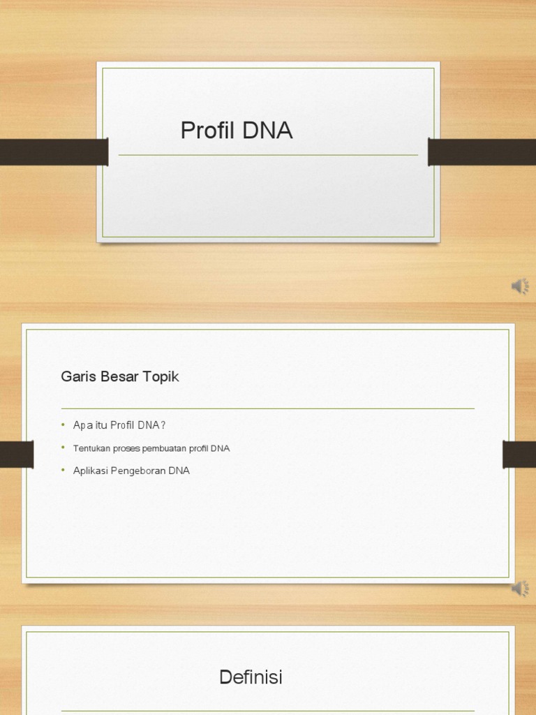 TM 2 DNA Profiling 2020-Dikonversi-Dikompresi - En.id | PDF