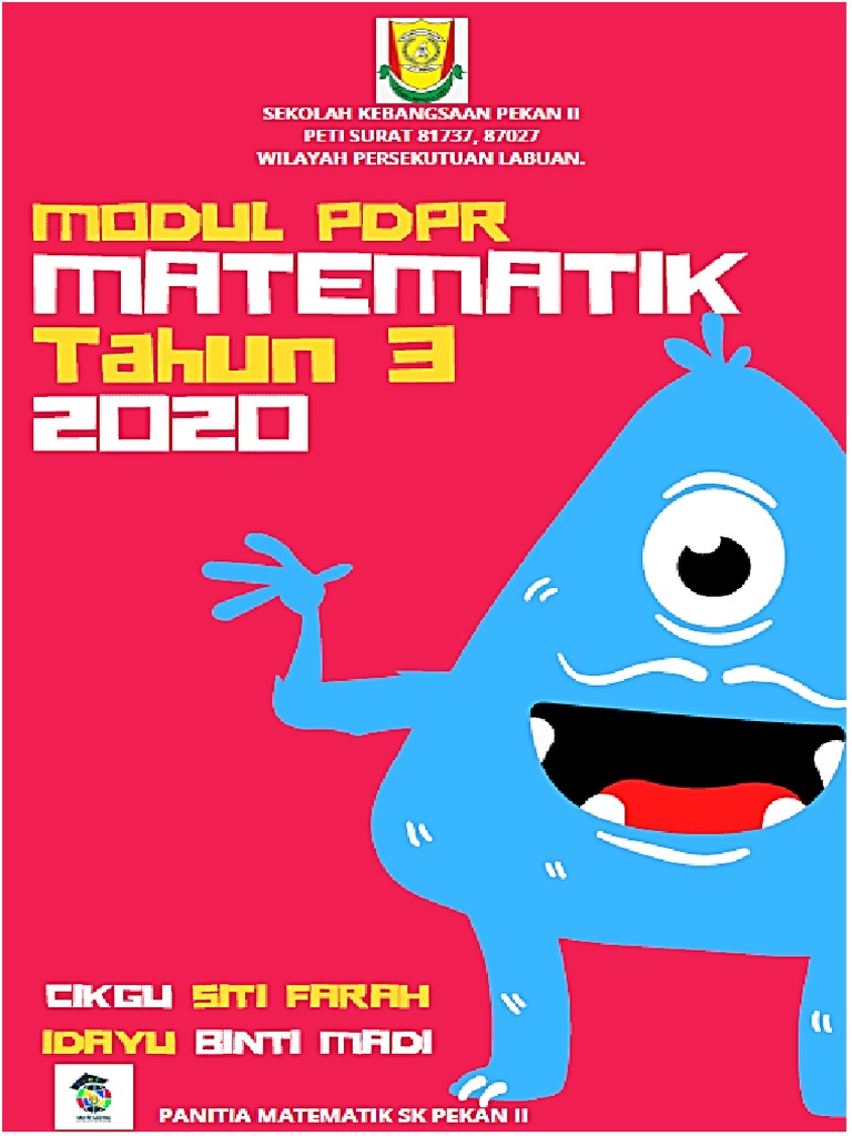 Modul PDPR Matematik Tahun 3 2021 | PDF