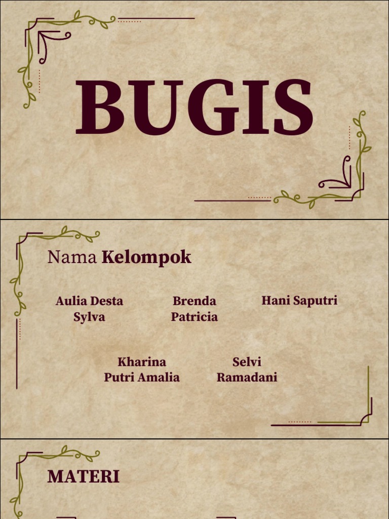 GEO BUGIS | PDF