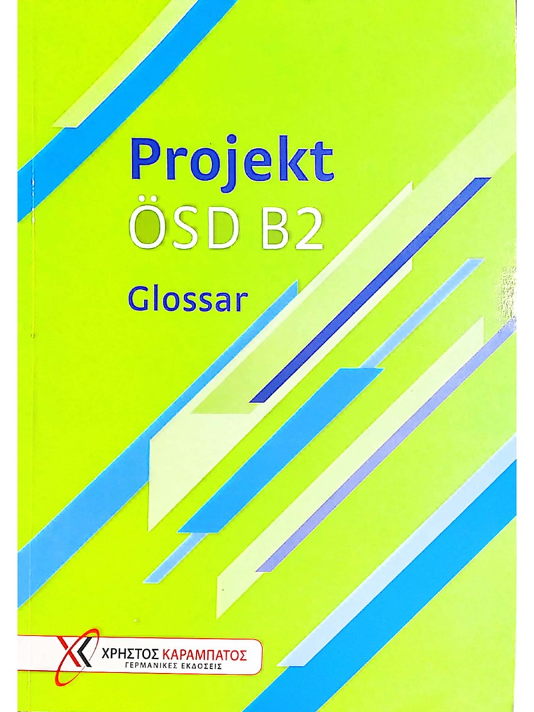 Projekt SD b2 Glossar 9789604650934 | PDF