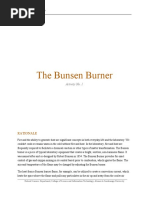 Bunsen Burner | PDF | Home & Garden | Science & Mathematics