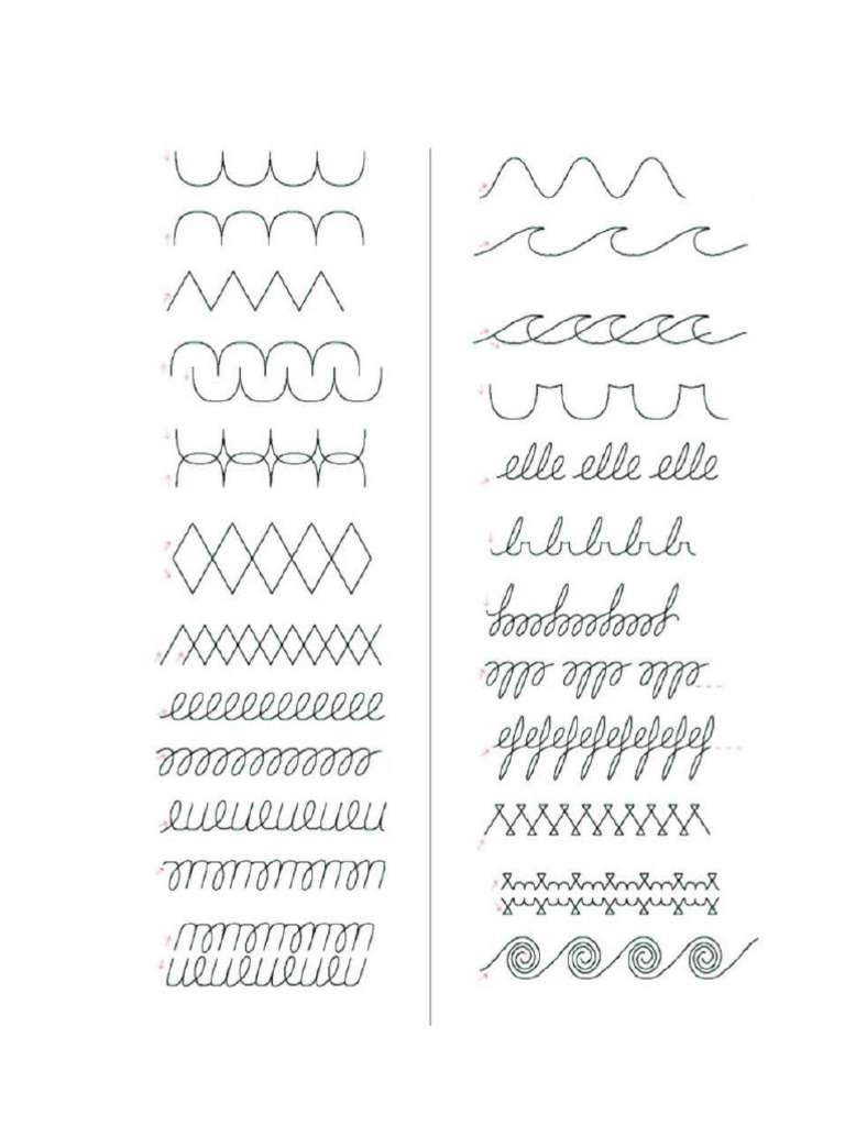 Ejercicios de Caligrafia | PDF | Caligrafía | Memoria