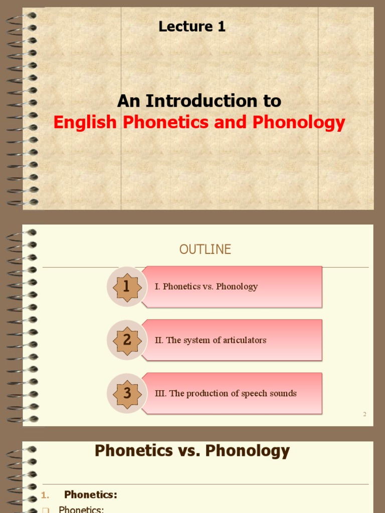 W1.Intro - Phonetics Phonology | PDF | Phonetics | Sound Production