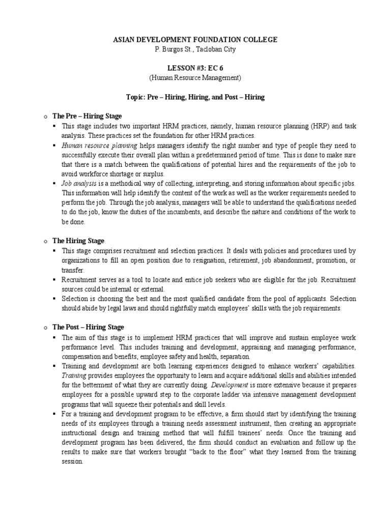 #4 Human Resource Management | PDF