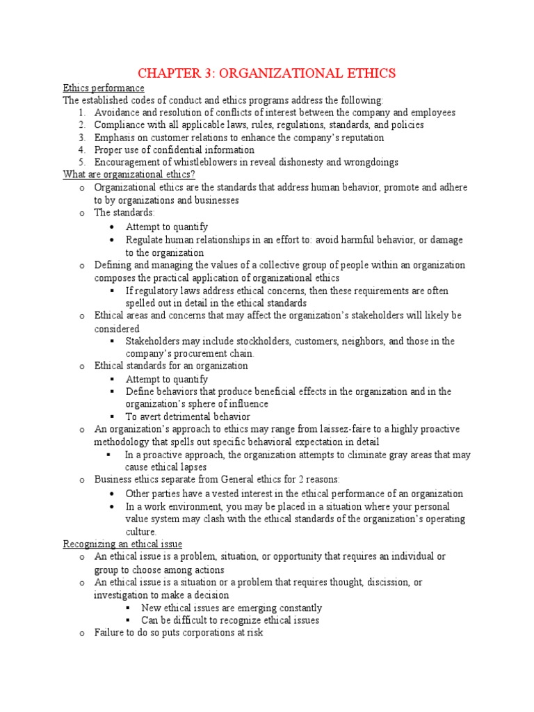 Ethics Business | PDF | Organizational Culture | Business Ethics