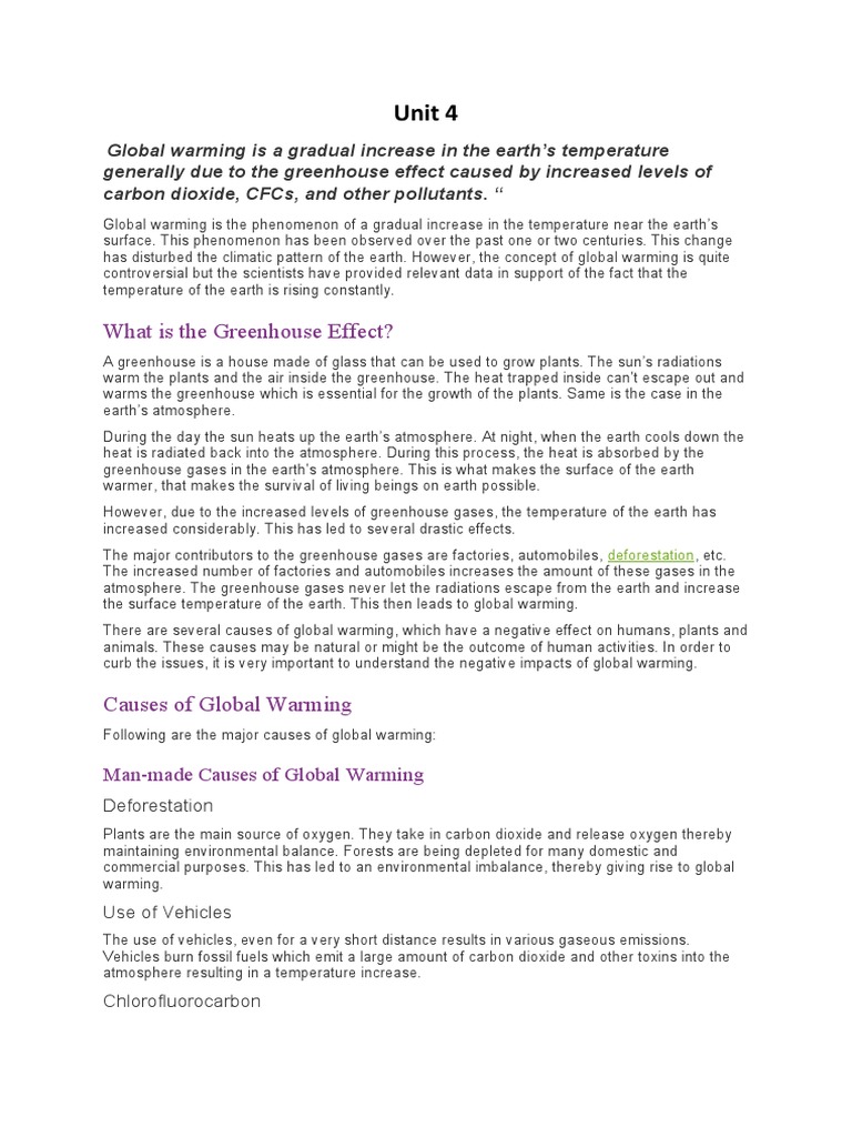 Untitled Environmental Economics Unit | PDF | Ozone Depletion ...