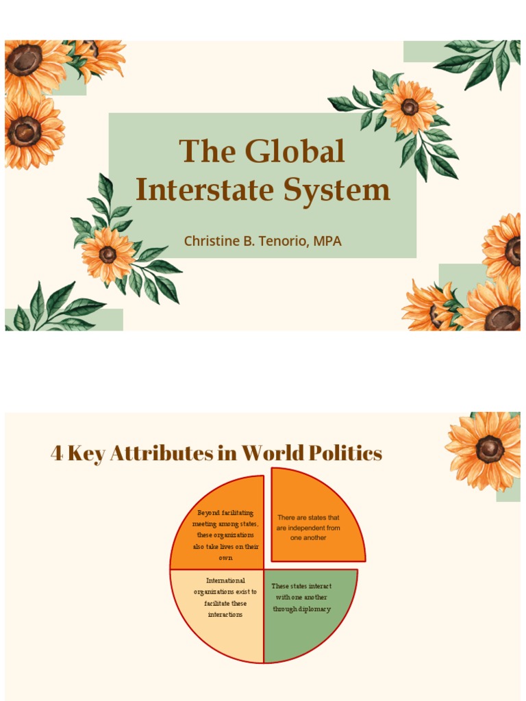 The Global Interstate System: Christine B. Tenorio, MPA | Download Free ...