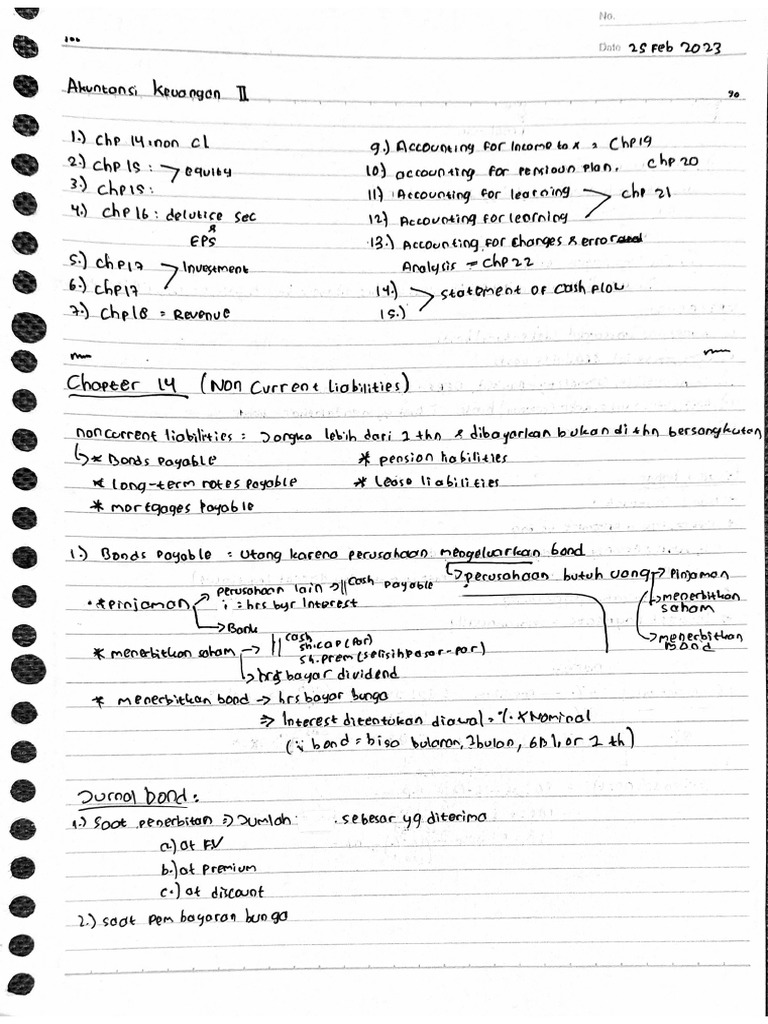 Rangkuman Chapter 14 | PDF