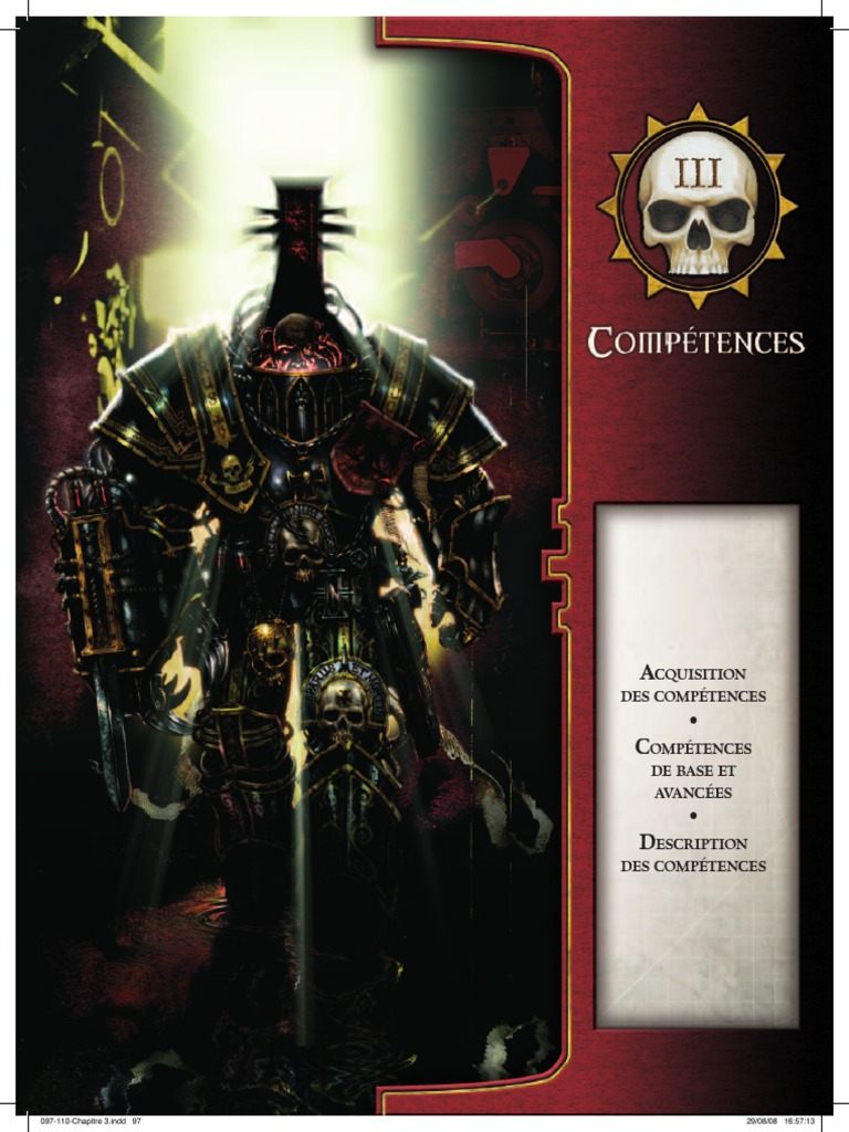 Compétences dans Dark Heresy | PDF