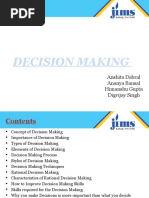 CHAPTER 3-Decision Making MGT162 | PDF | Decision Making | Group ...