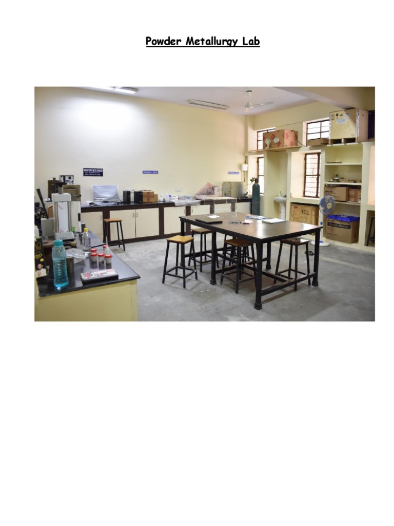 Powder Metallurgy Lab | PDF | Materials | Physical Sciences Powder Metallurgy Lab | PDF | Materials | Physical Sciences