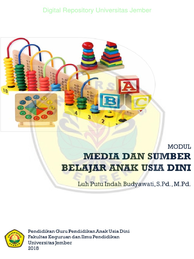 F. KIP - Modul - Luh Putu Indah B - Modul Media Dan Sumber Belajar Anak Usia Dini | PDF | Ilmu ...