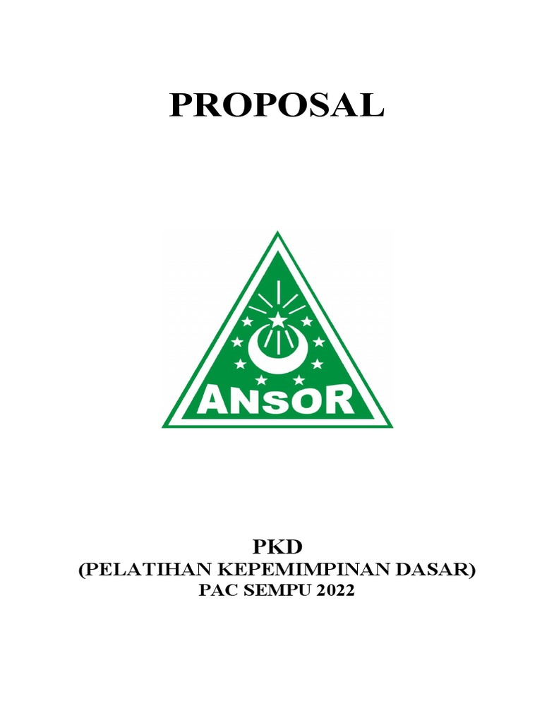 Proposal Kegiatan PKD 2022 | PDF