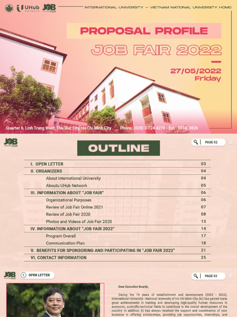 2.proposal Job Fair 2022 - Eng | PDF