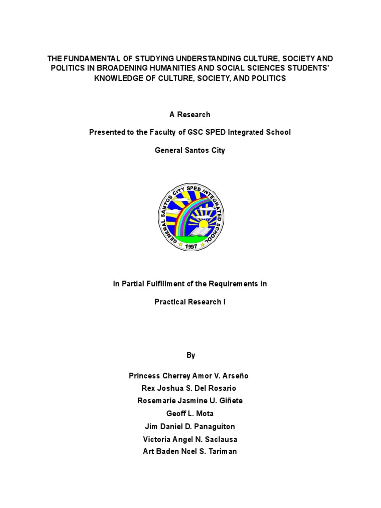 Chapter 1 New | PDF | Social Sciences | Sociology