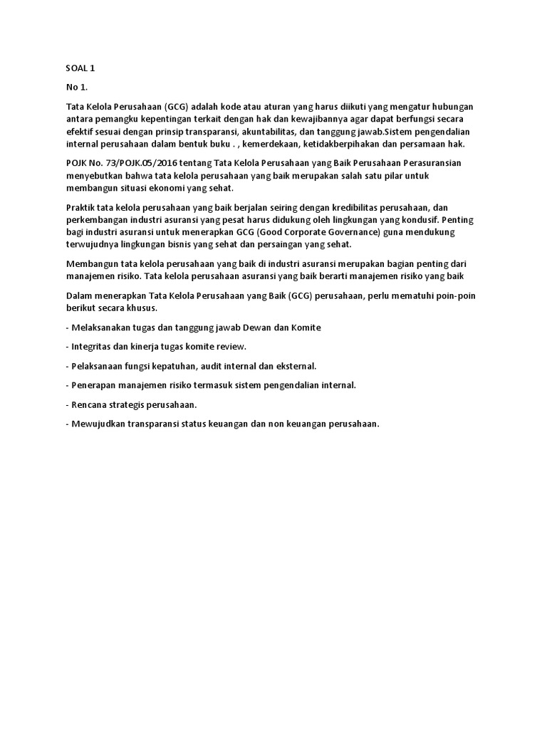 kuis 1 GCG 11190047 | PDF