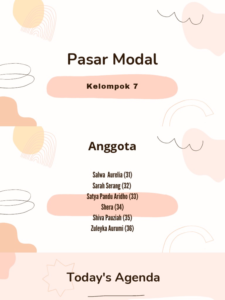 Ekonomi-Pasar Modal | PDF