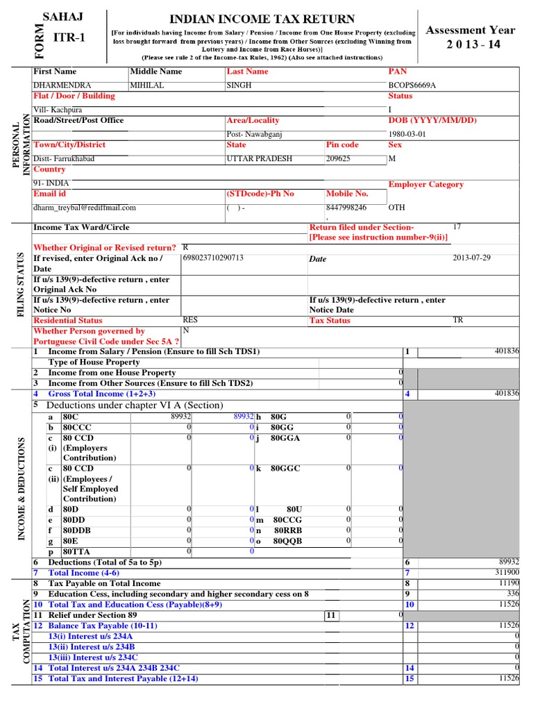 Deductions Under Chapter VI A (Section) | PDF | Taxes | Tax Deduction