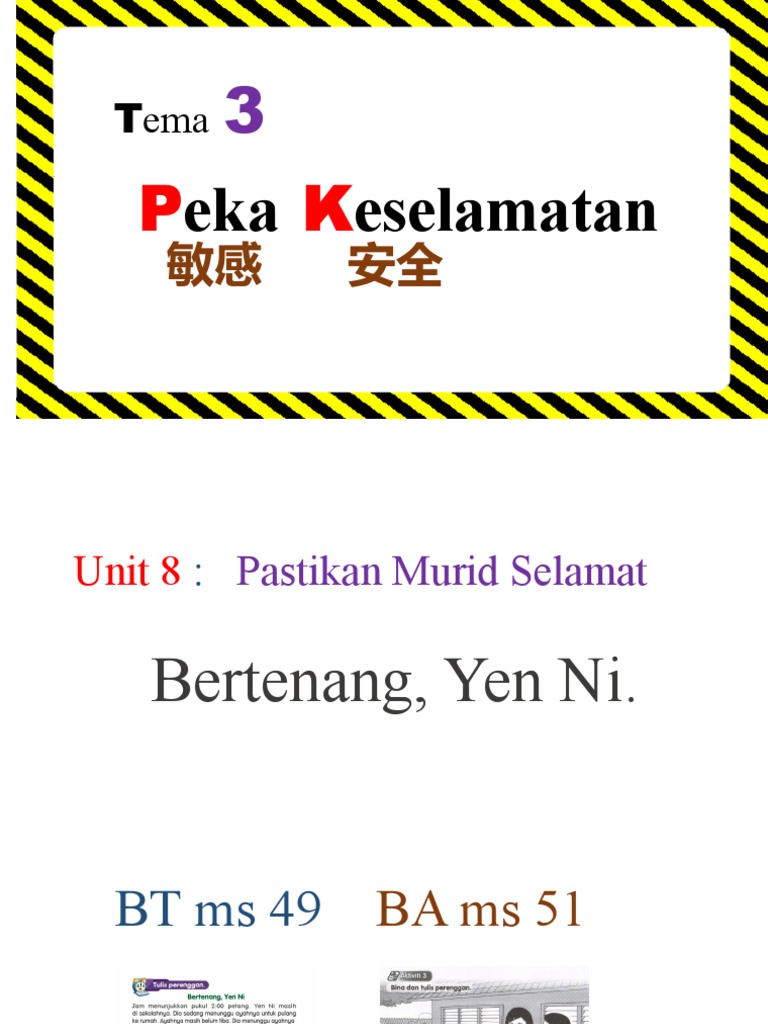 BM TAHUN 3 Unit 8 MS 49 | PDF
