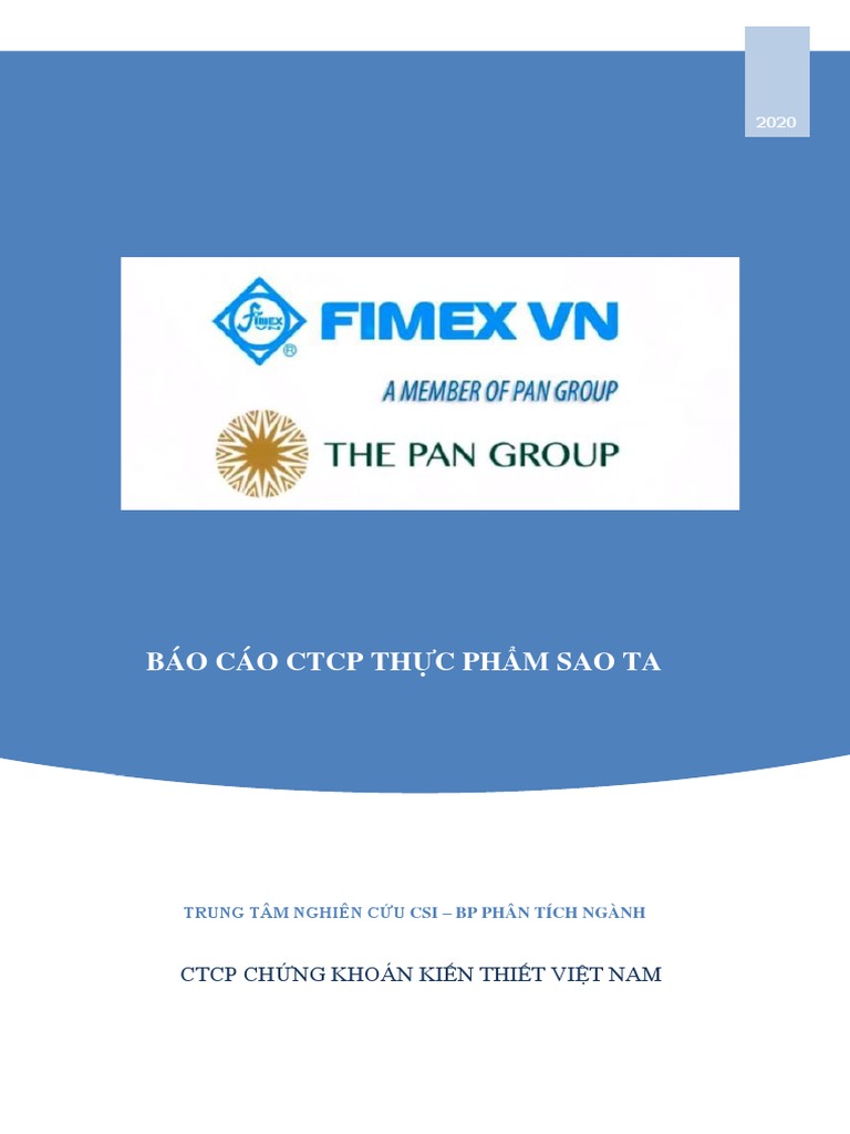 CTCP Thực Phẩm Sao Ta (HSX-FMC) | PDF