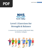 Balance Exercises For Seniors PDF | PDF