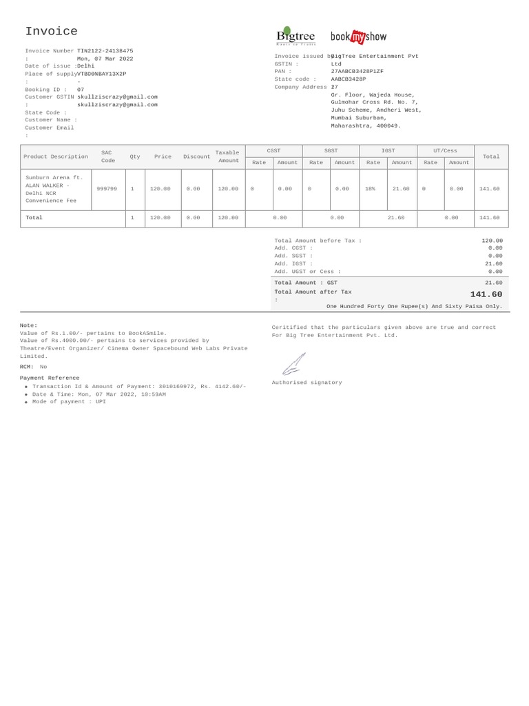 Invoice | PDF | Public Finance | Payments